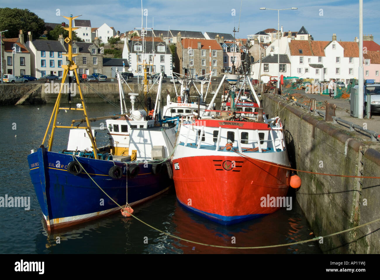 Pittenweem harbour Scottish Scot Scotland fishing fish boat Nooke of ...