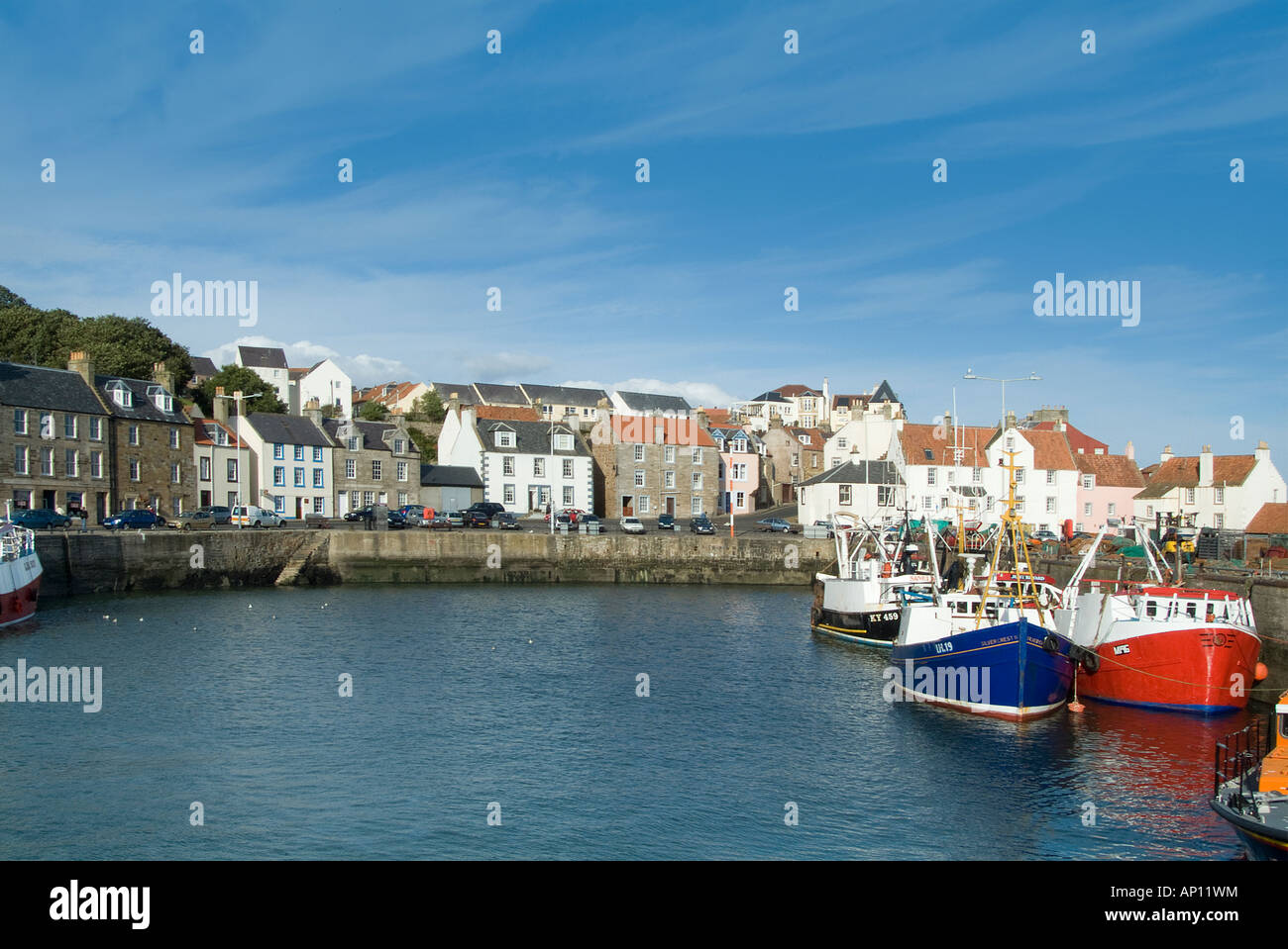 Pittenweem harbour Scottish Scot Scotland fishing fish boat Nooke of ...
