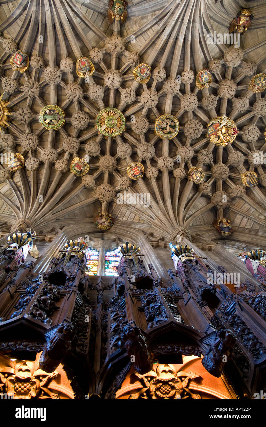 saint giles cathedral carved stone ceiling boss ornate intricate 3d ...