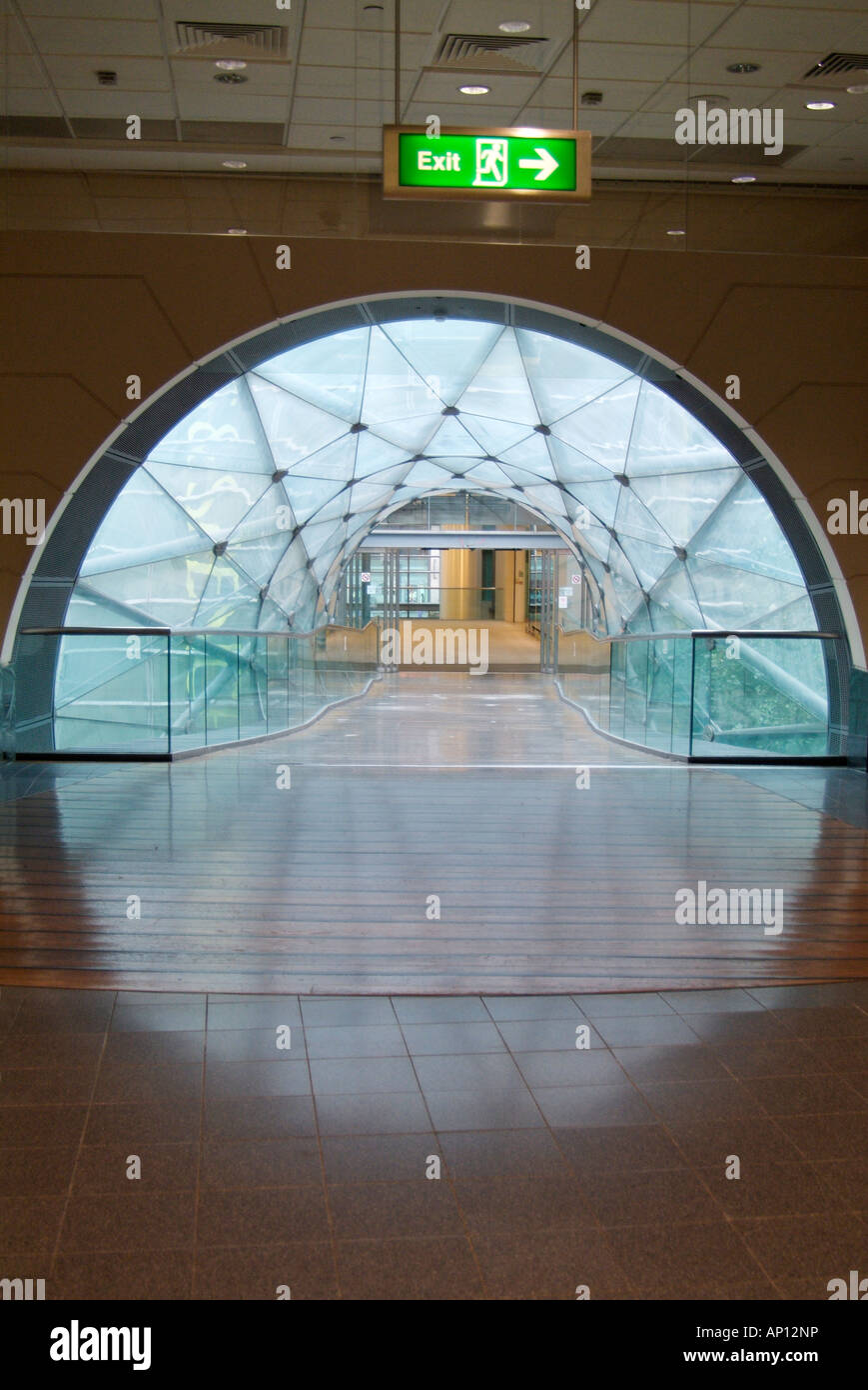 Glass connecting tunnel bridge arndale Selfridges marks spencer tube ...