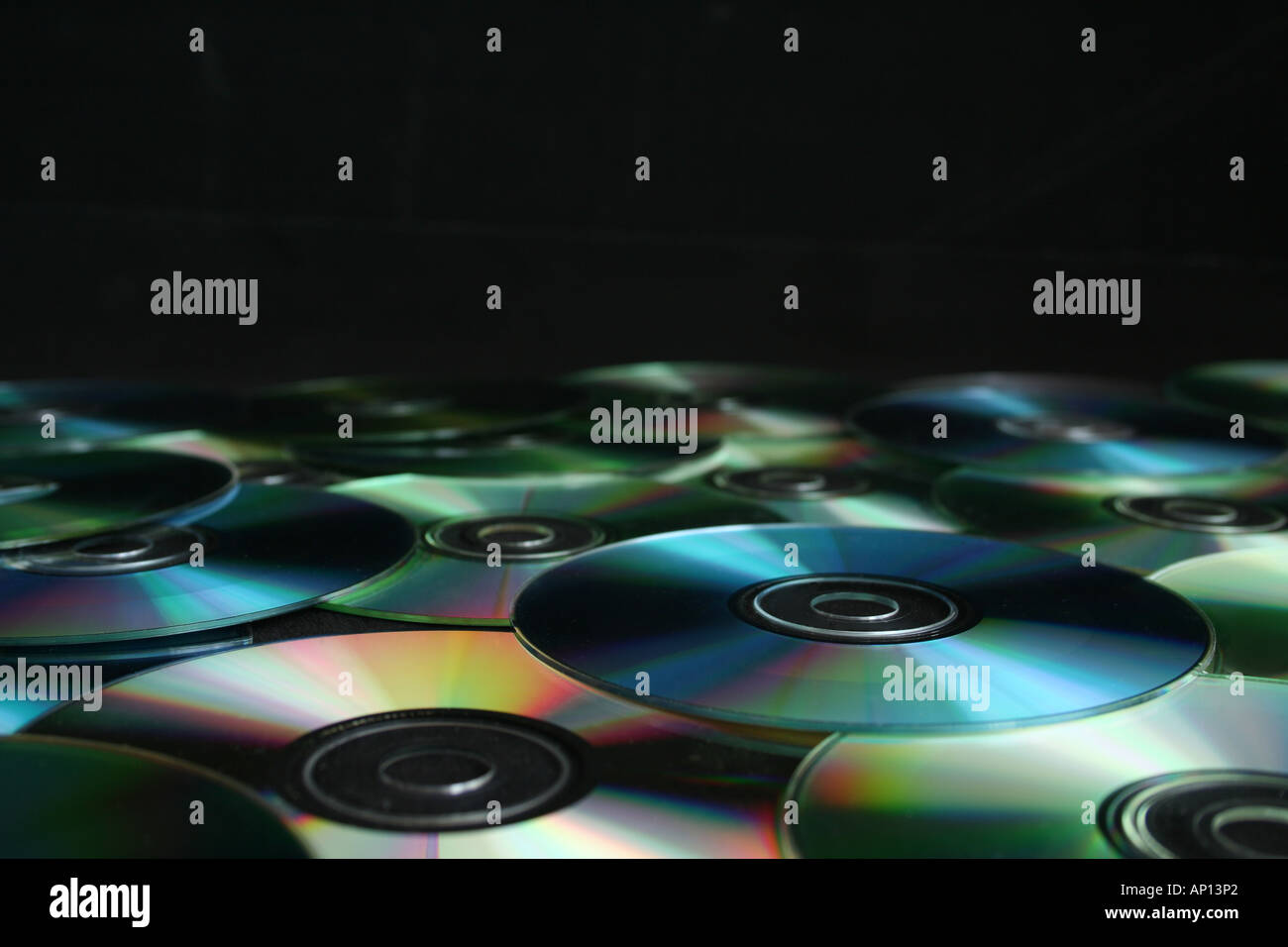 Bunch of CD's Stock Photo - Alamy