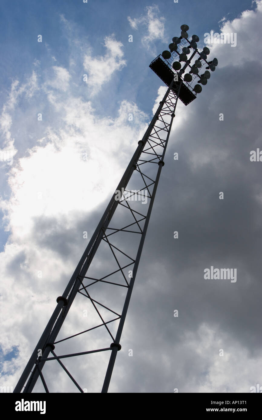 Light stand soccer stadium, The Netherlands Stock Photo - Alamy