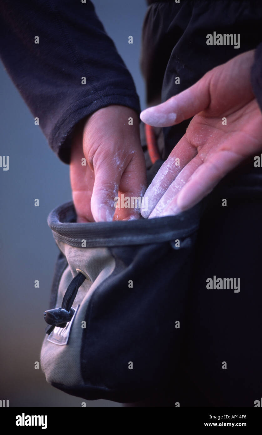 Chalked hands hi-res stock photography and images - Alamy