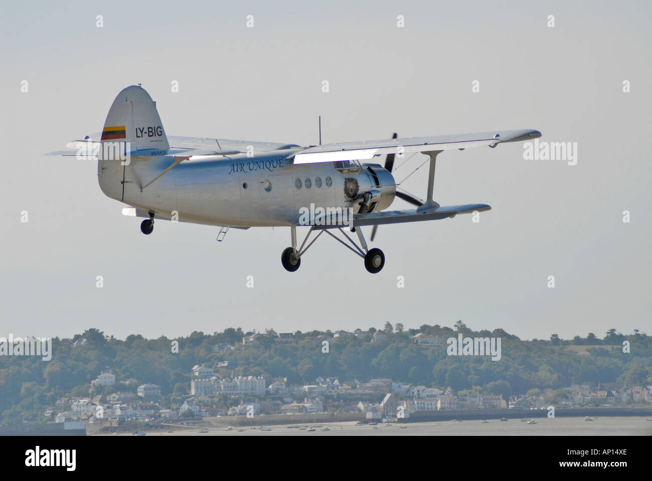The Antonov AN2 "Baltic Bear" at the Jersey International Air Display ...