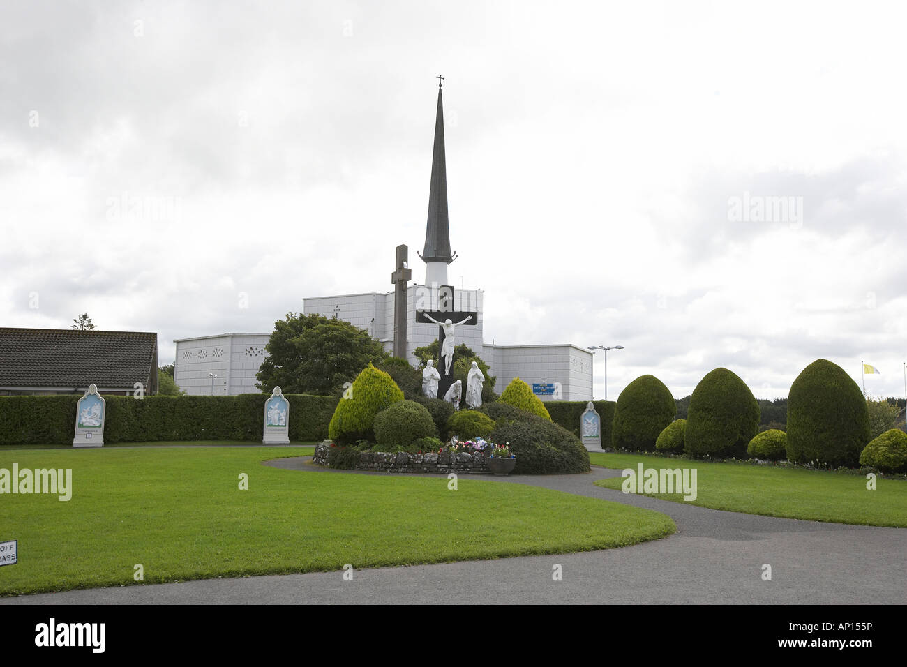 Knock Marian catholic shrine where a divine apparition appeared in 1879 ...