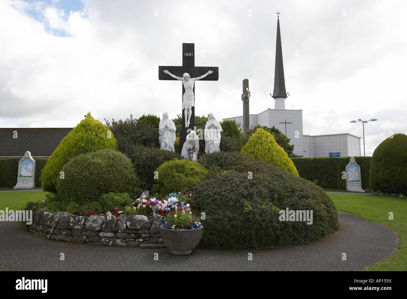 Knock Marian catholic shrine where a divine apparition appeared in 1879 ...