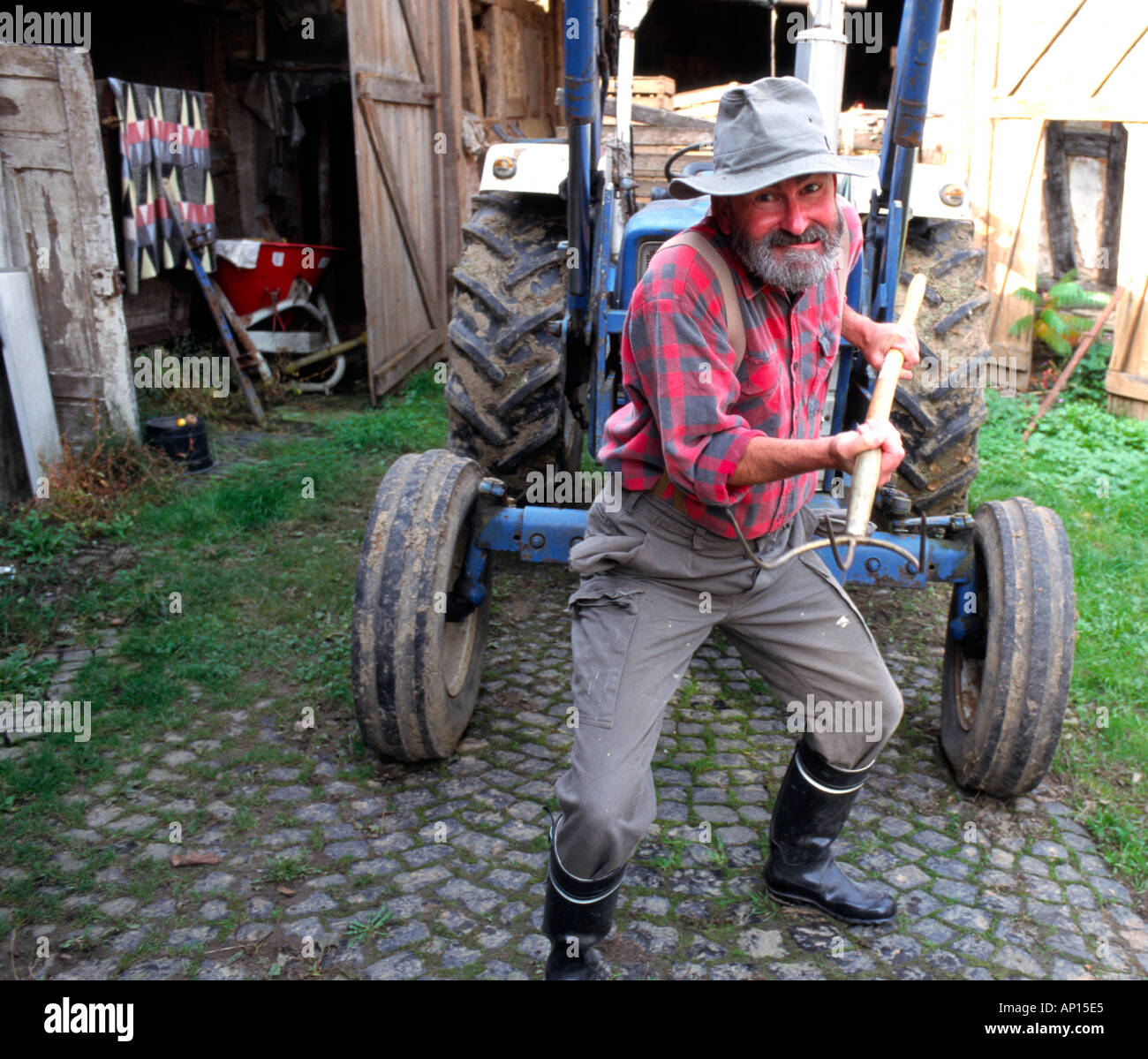 Pitchfork machine hi-res stock photography and images - Alamy