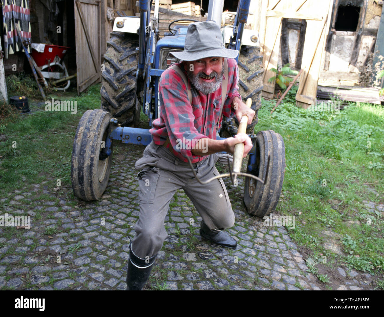 Pitchfork machine hi-res stock photography and images - Alamy