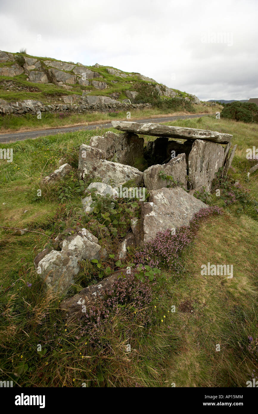Wedge Tomb County Mayo Ireland Stock Photo - Alamy