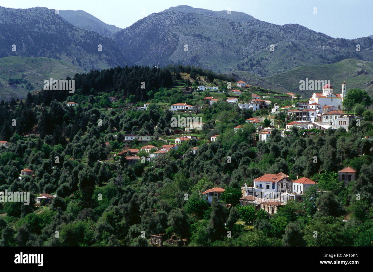 Lakki near Samaria Gorge, Crete, Greece Stock Photo - Alamy
