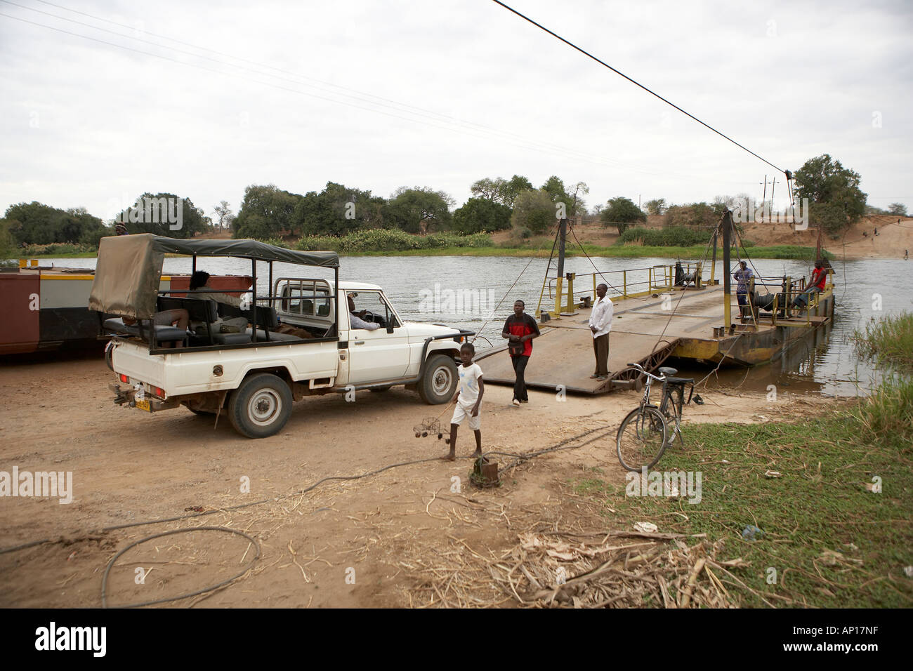 Zambia kafue river bridge hi-res stock photography and images - Alamy