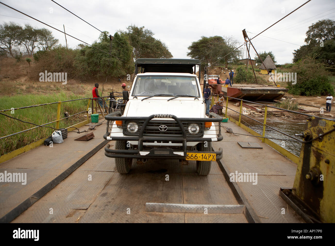 Zambia kafue river bridge hi-res stock photography and images - Alamy