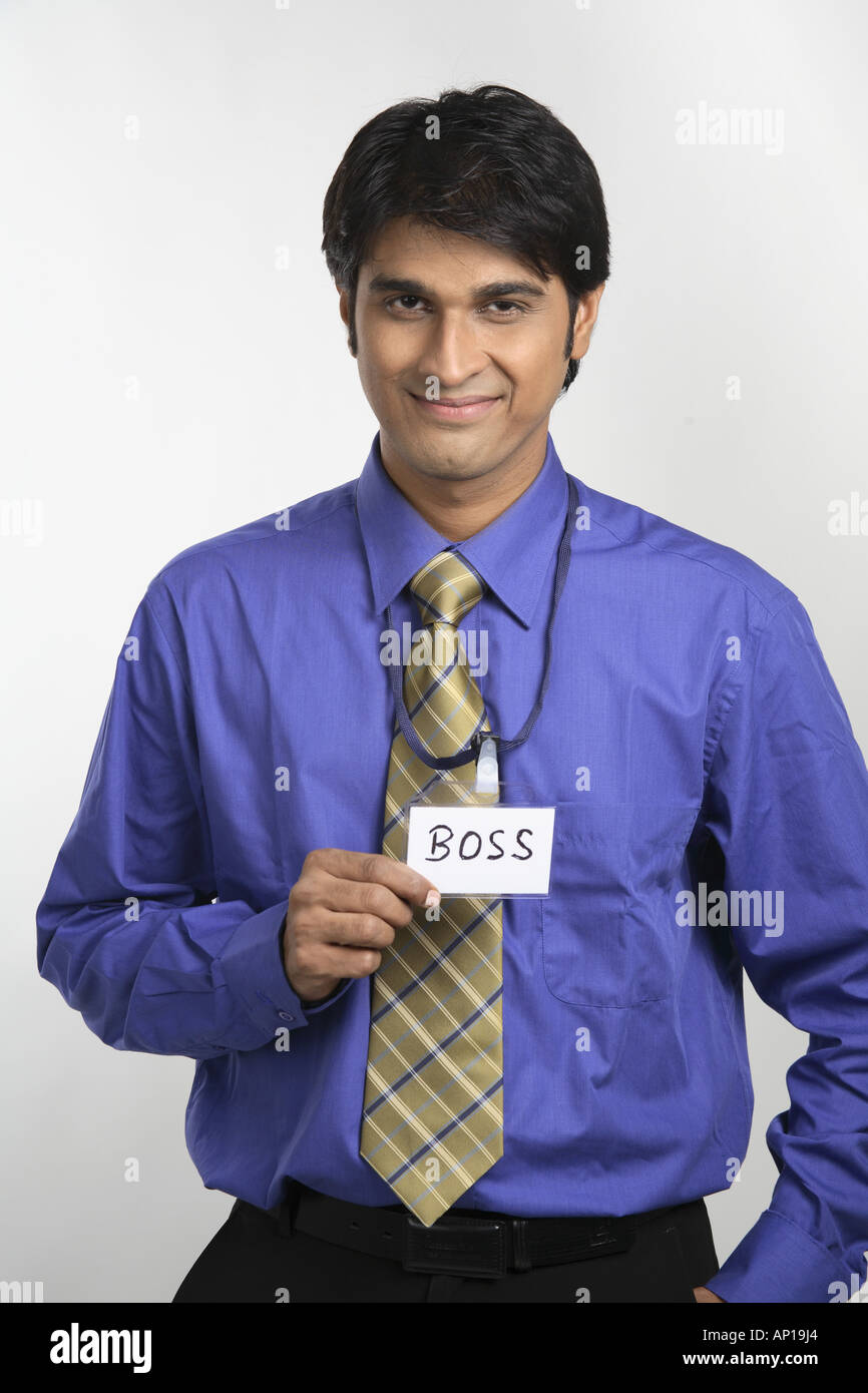 Indian showing id card hi-res stock photography and images - Alamy