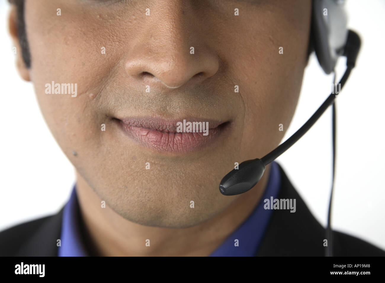Microphone head shot hi-res stock photography and images - Alamy