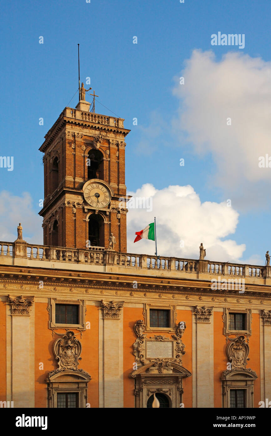 Palazzo senatorio tower hi-res stock photography and images - Alamy