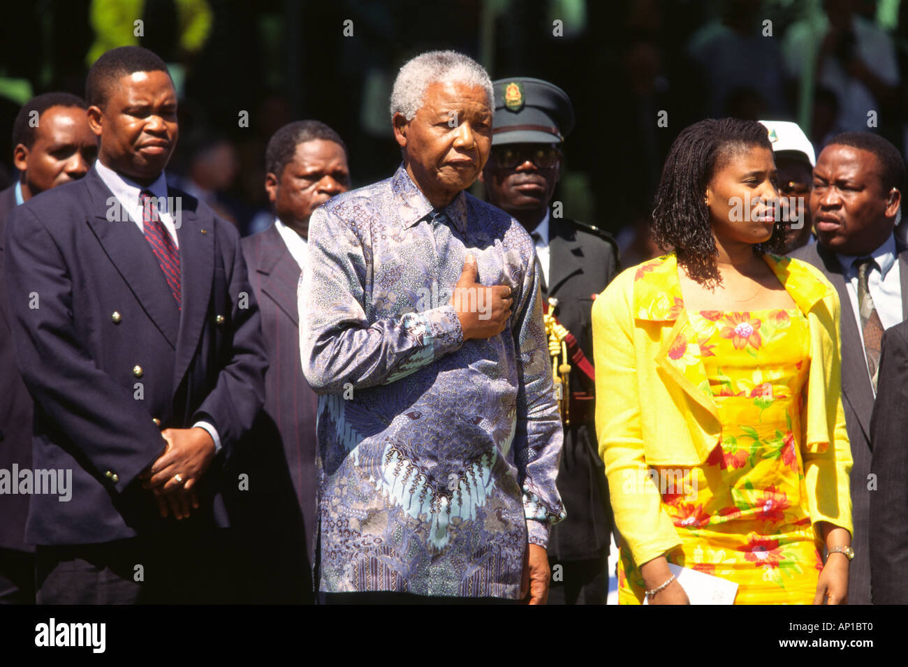 Nelson Rolihlahla Dalibhunga Mandela Stock Photo - Alamy