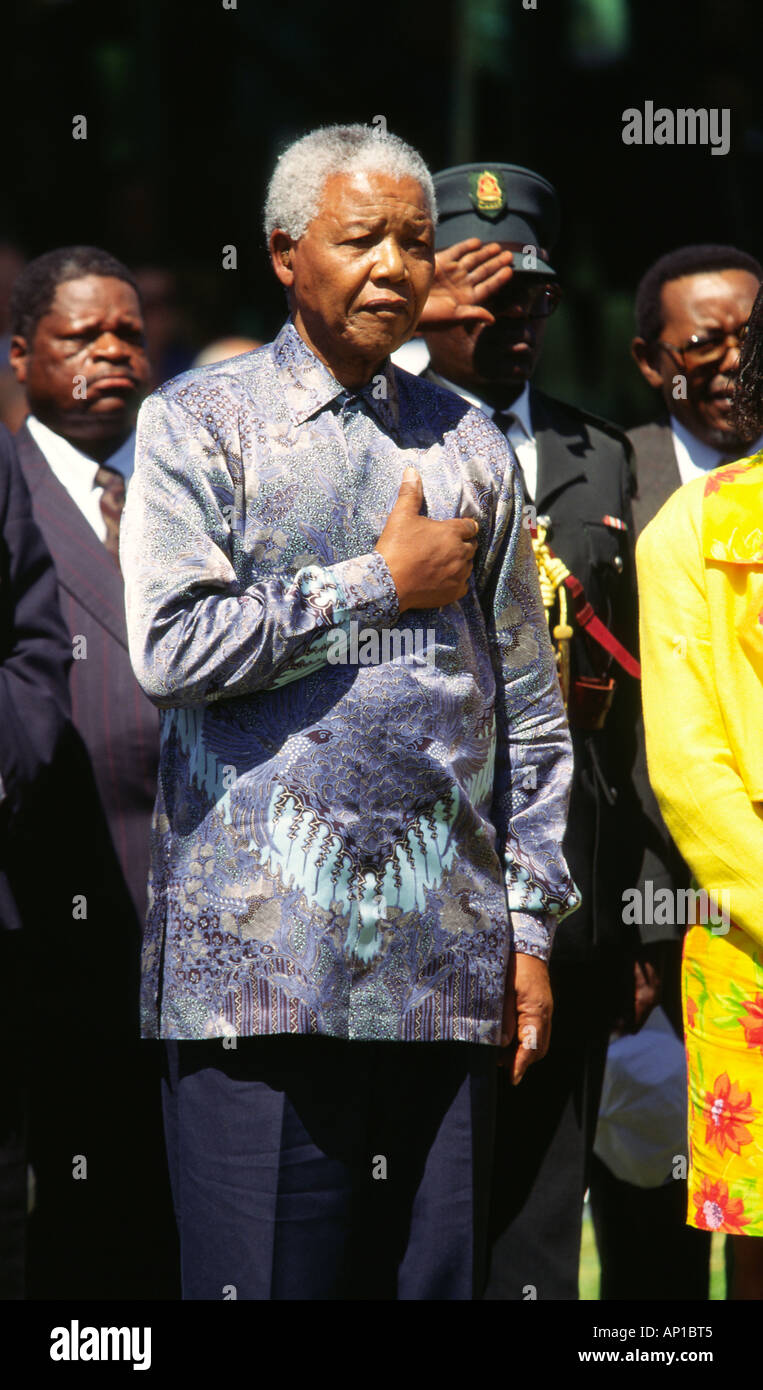 Nelson Rolihlahla Dalibhunga Mandela Stock Photo - Alamy