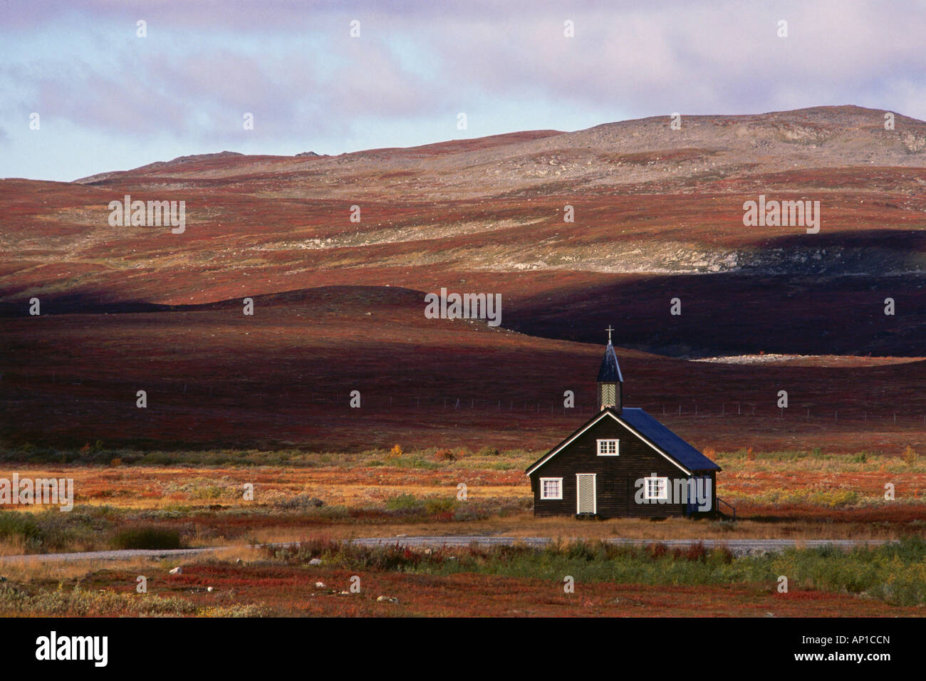 Church of Sami People, Duoddar north of Alta, Finnmark, Norway Stock ...