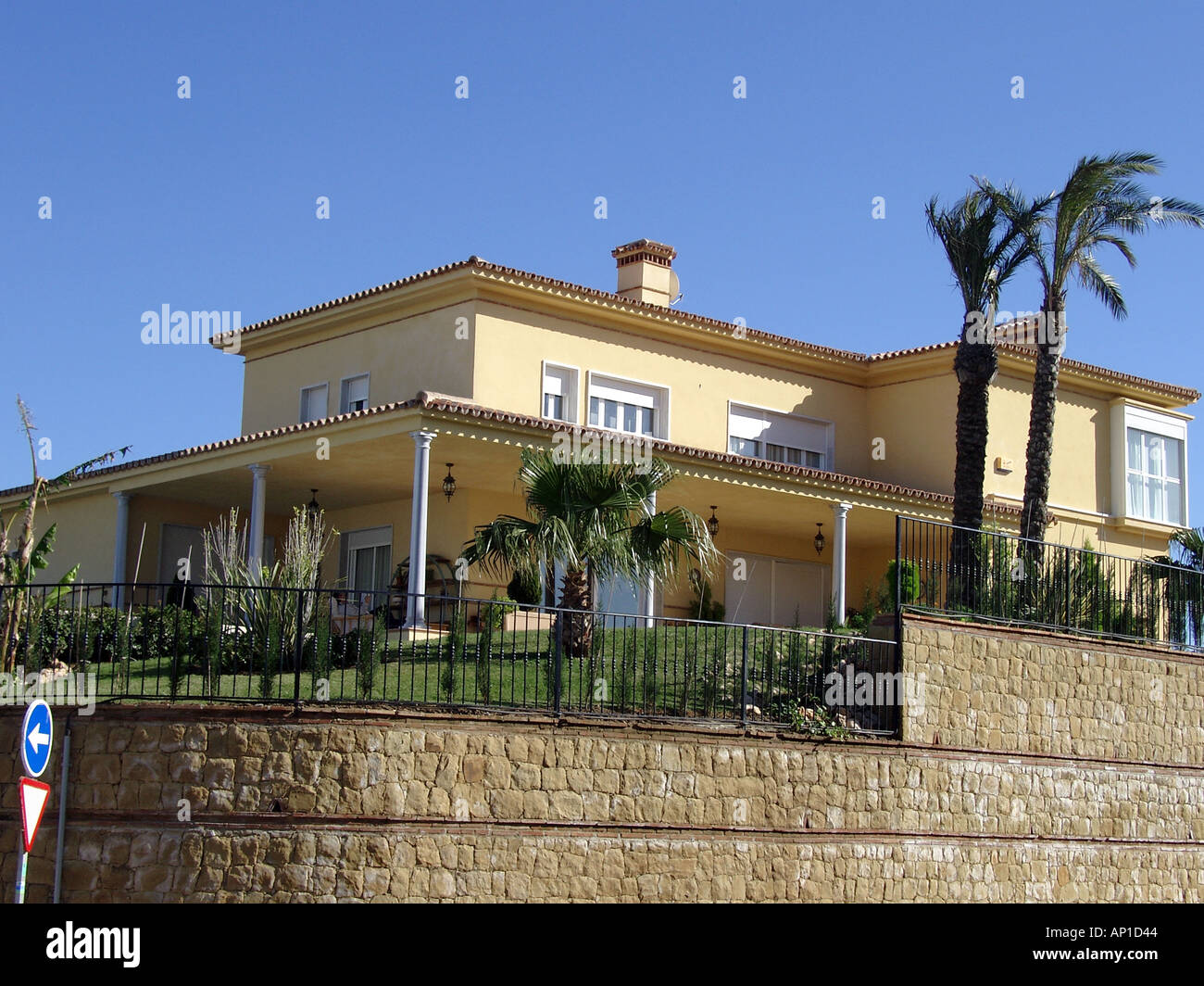 Typical Modern Housing Development, Torrequebrada, Benalmádena, Costa ...
