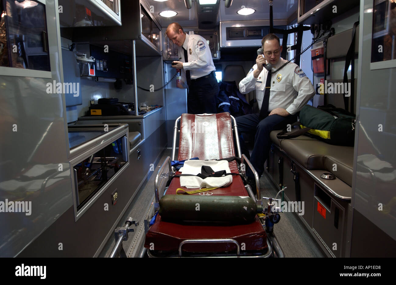 Ambulance driver female hi-res stock photography and images - Alamy