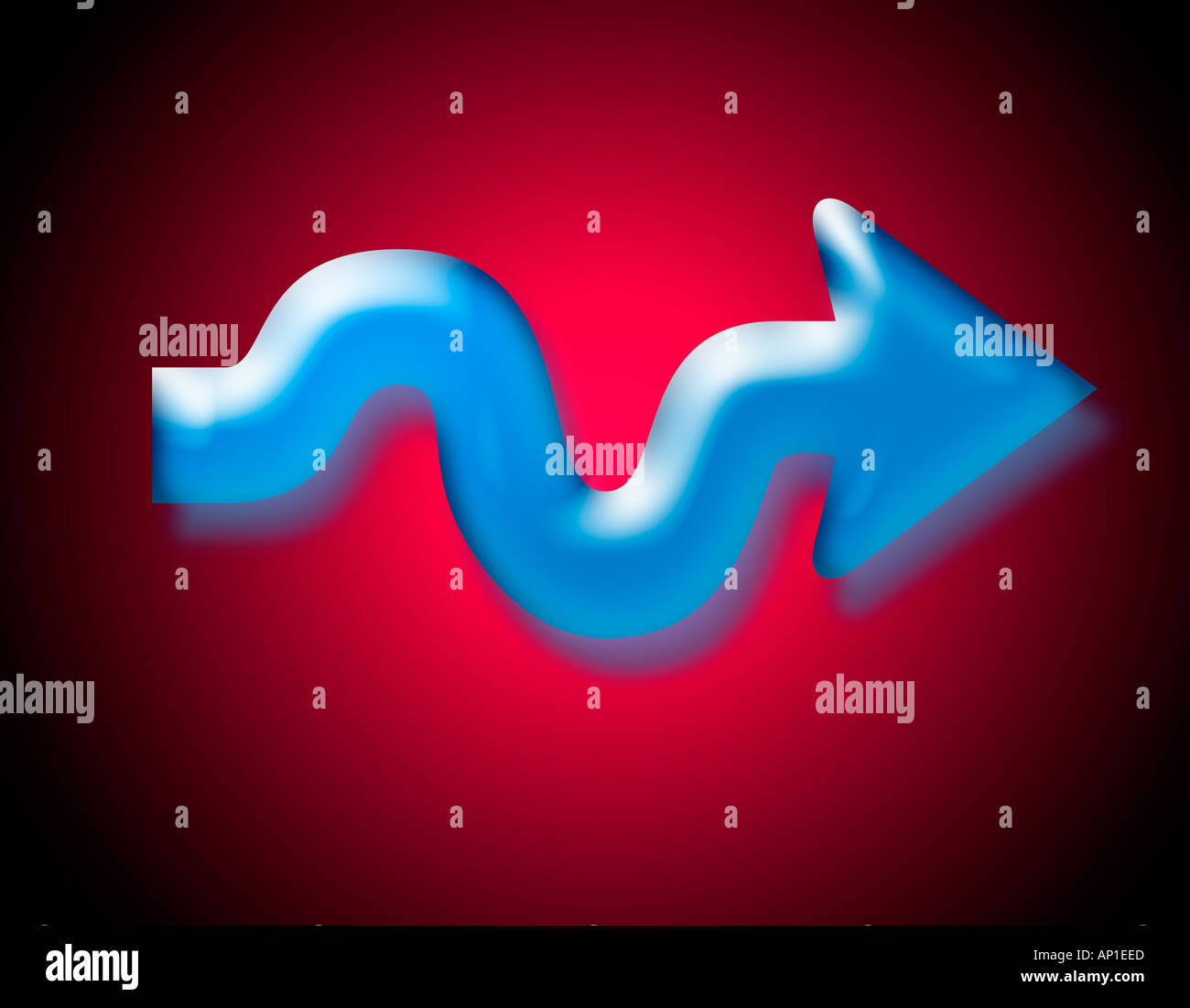 Curved arrow hi-res stock photography and images - Alamy