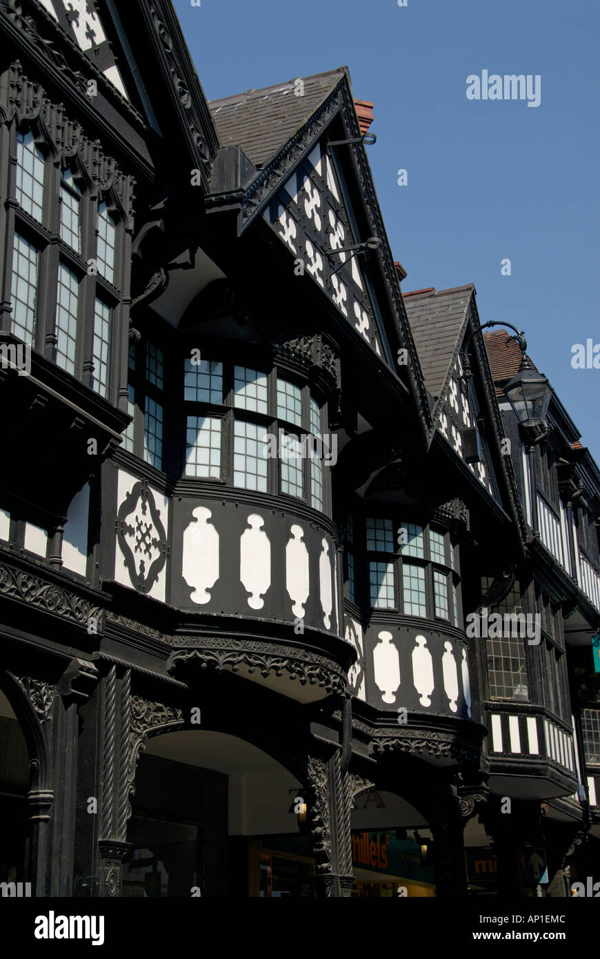 Tudor houses Chester England Stock Photo - Alamy