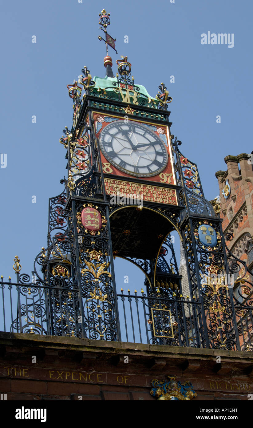 Chester medieval architecture historic tourist attraction deva hi-res ...