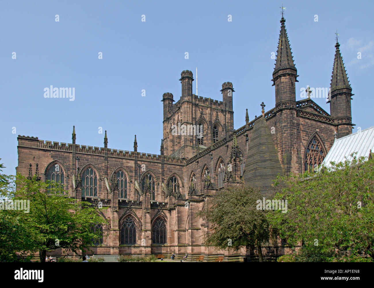 Chester Cathedral Cheshire England Stock Photo - Alamy