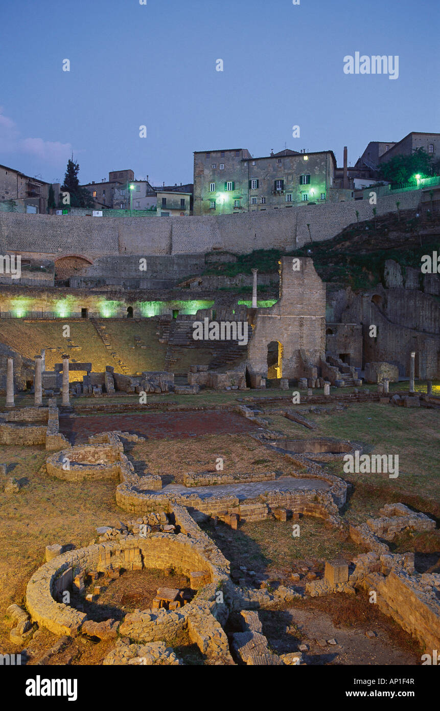 Teatro romano volterra hi-res stock photography and images - Alamy