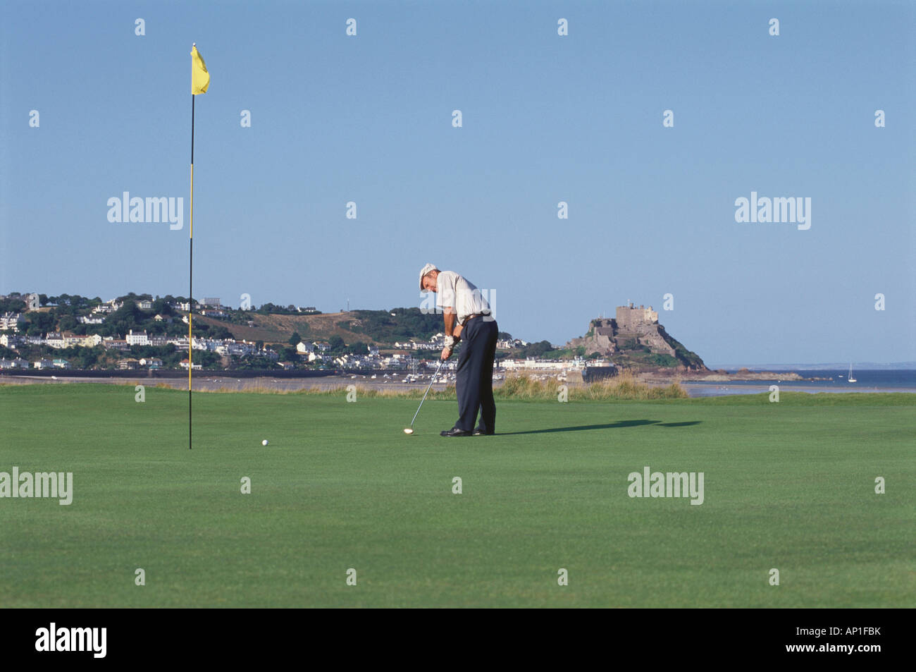 Jersey golf course hi-res stock photography and images - Alamy