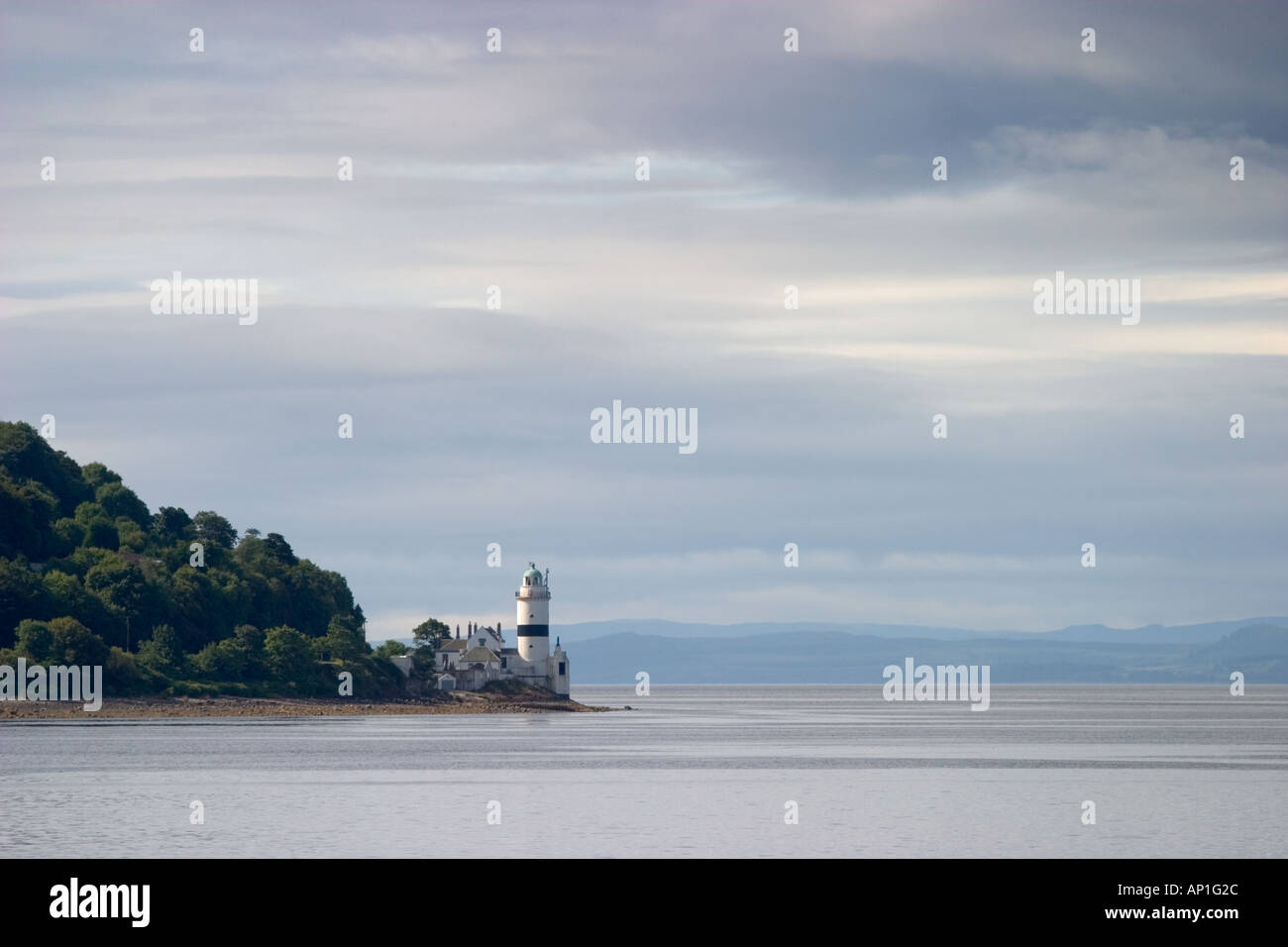 Cloch lighthouse Gourock Stock Photo - Alamy