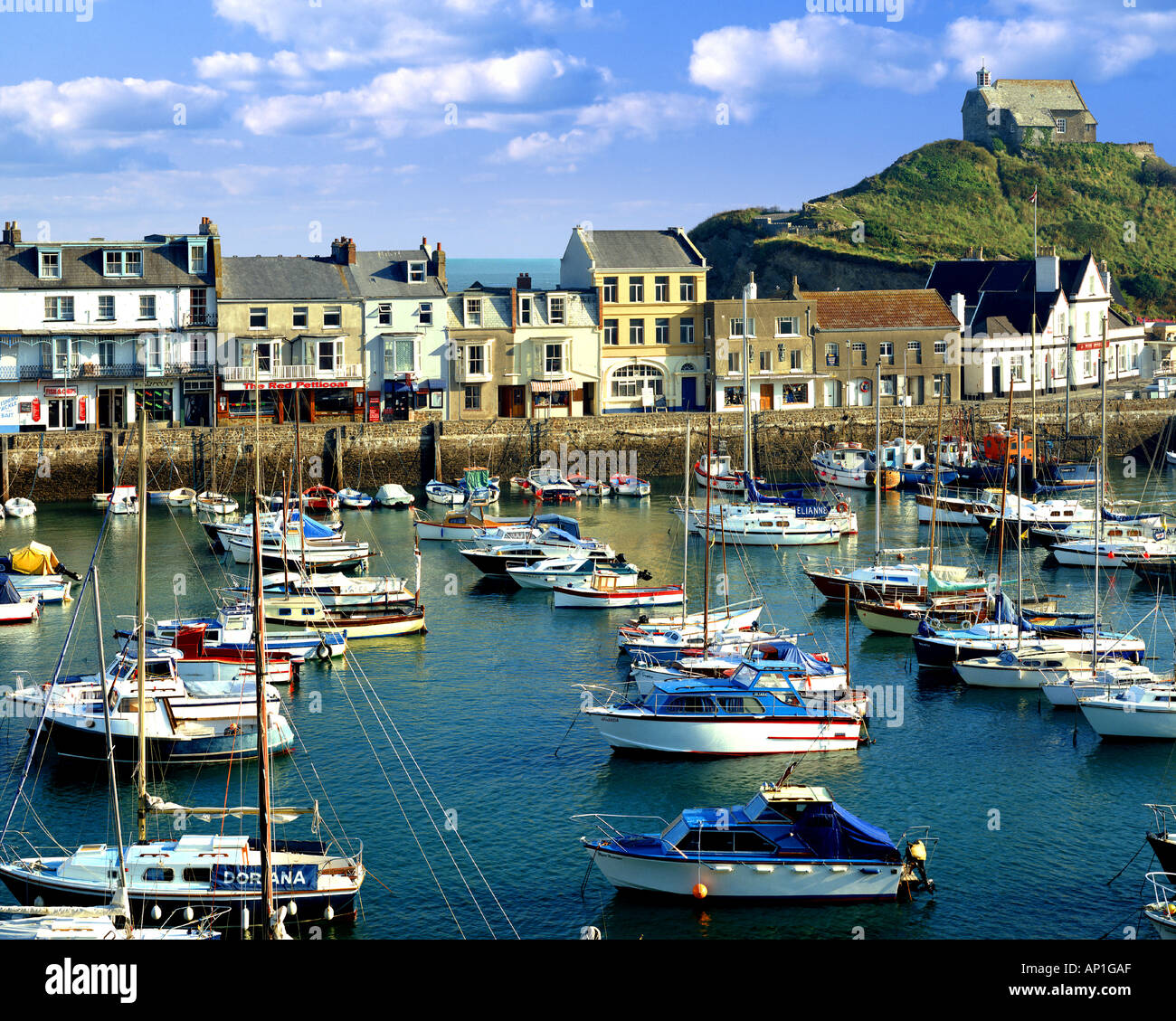 GB - DEVON: Harbour at Ilfracombe Stock Photo - Alamy
