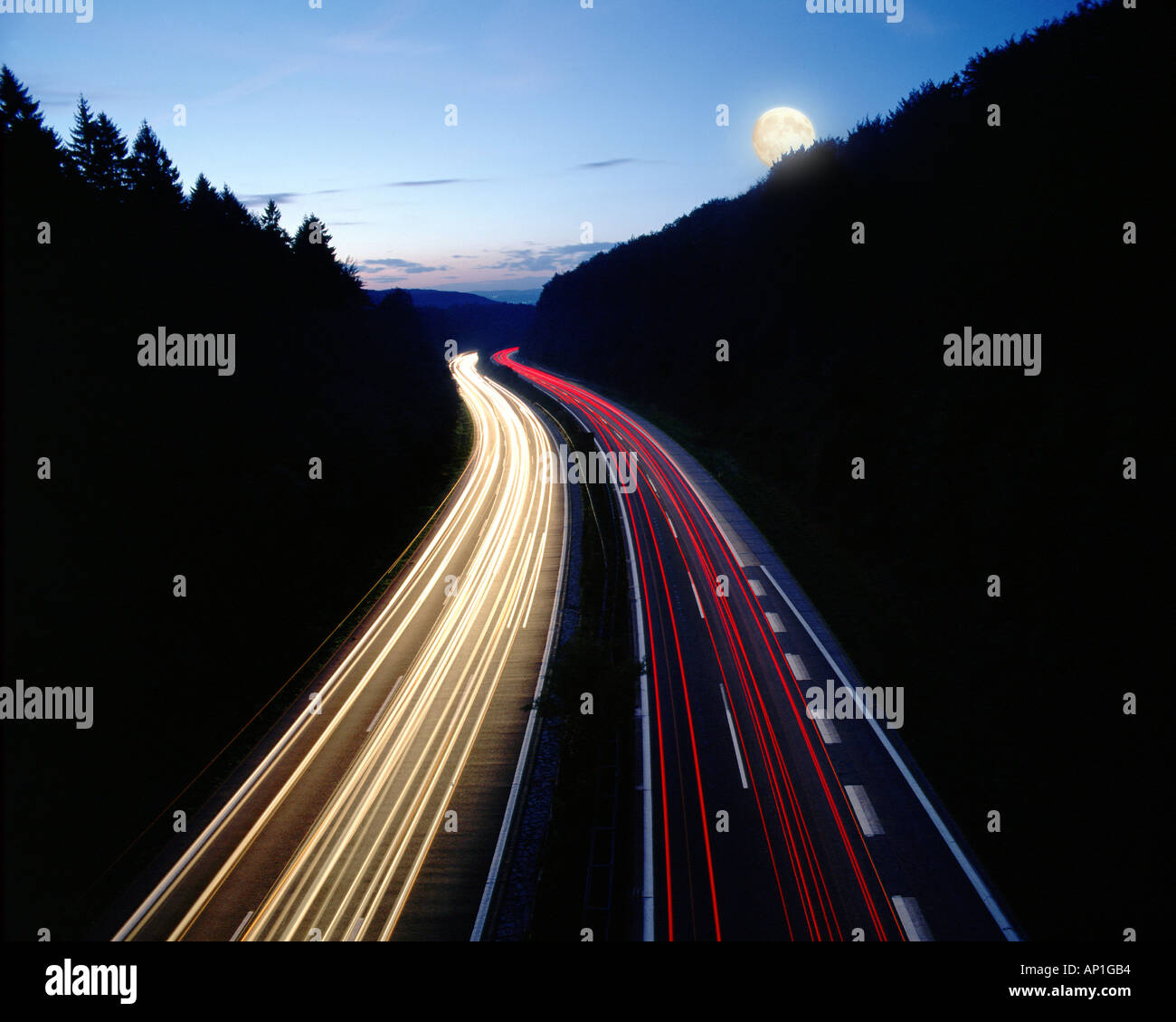 German autobahn hi-res stock photography and images - Alamy