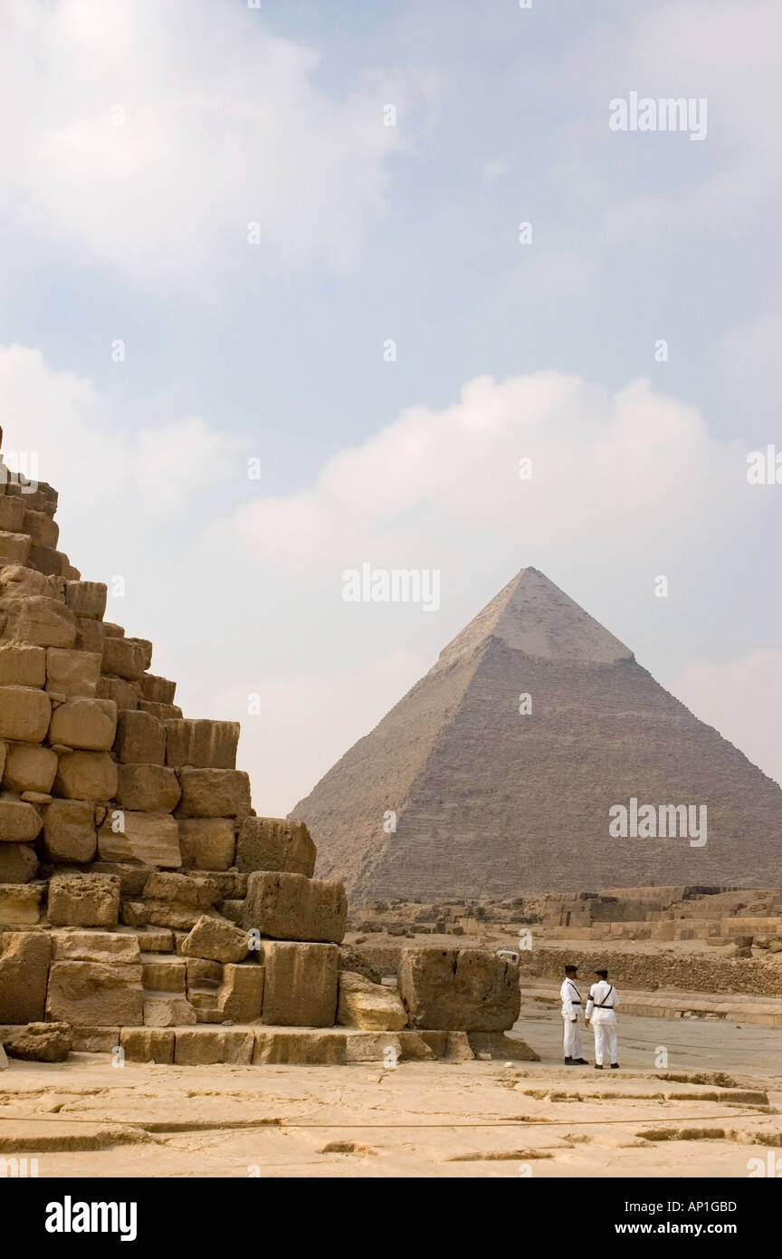 Egyptian pyramids Giza Cairo Egypt Middle East DSC 4059 Stock Photo - Alamy