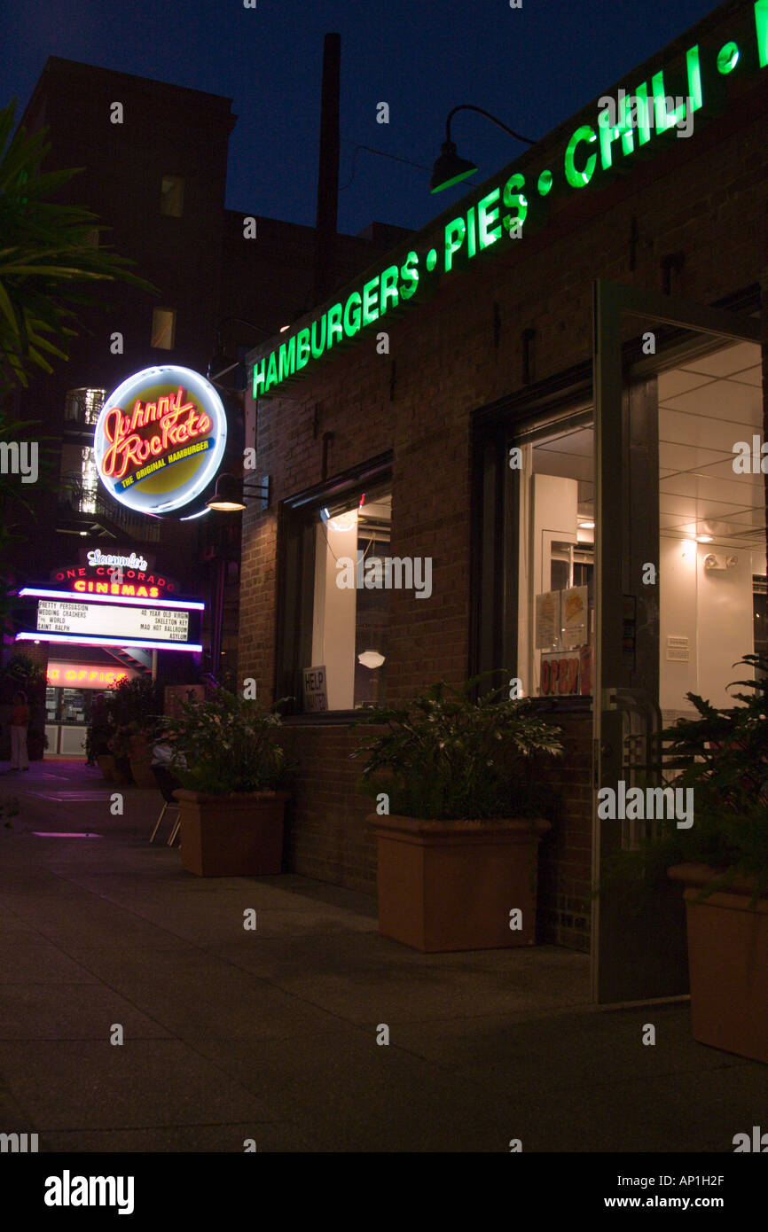 One Colorado, pedestrianised shopping area, Old Town Pasadena, Los ...
