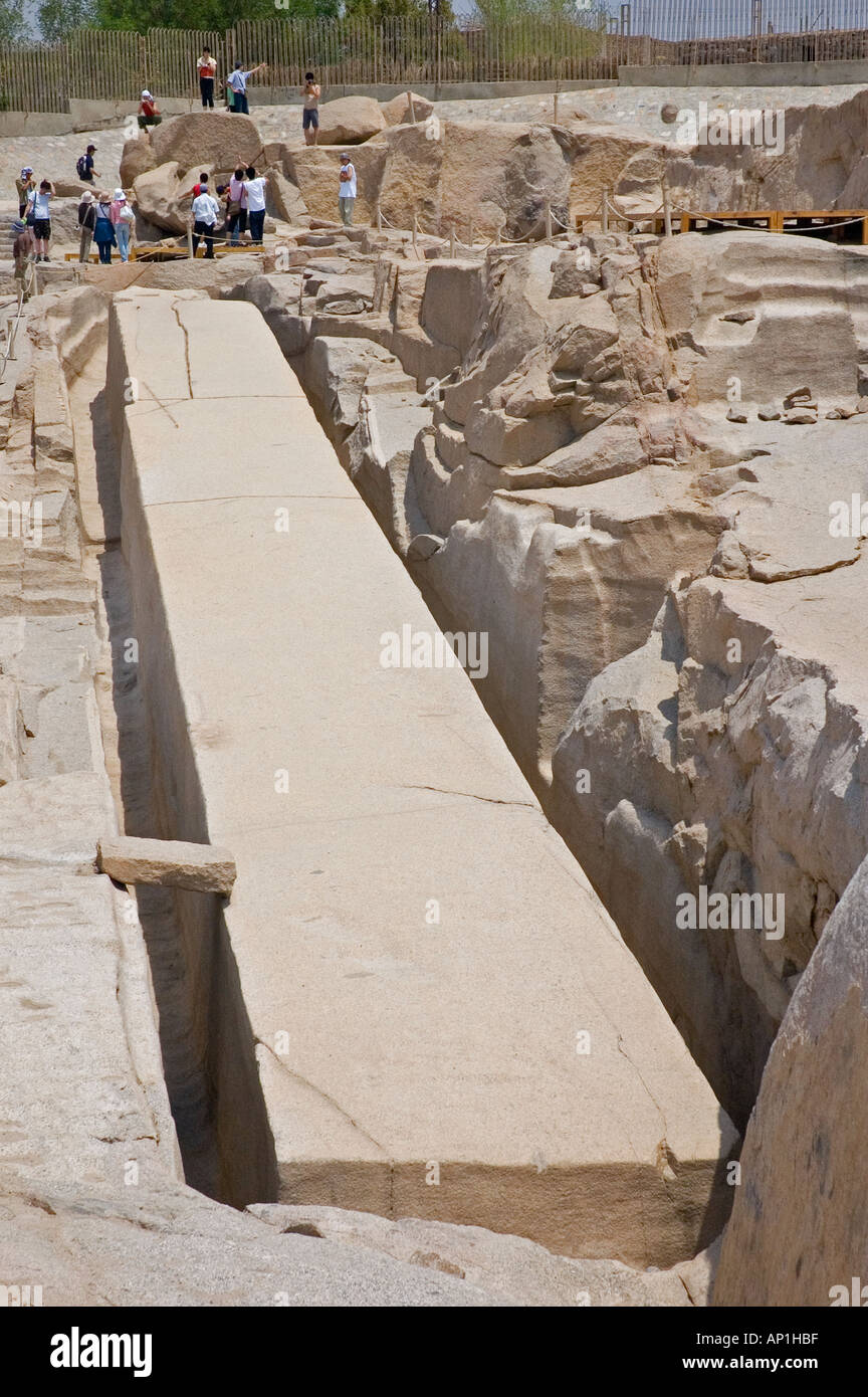 Unfinished Obelisk Aswan Upper Egypt North Africa Middle East DSC 4175 ...