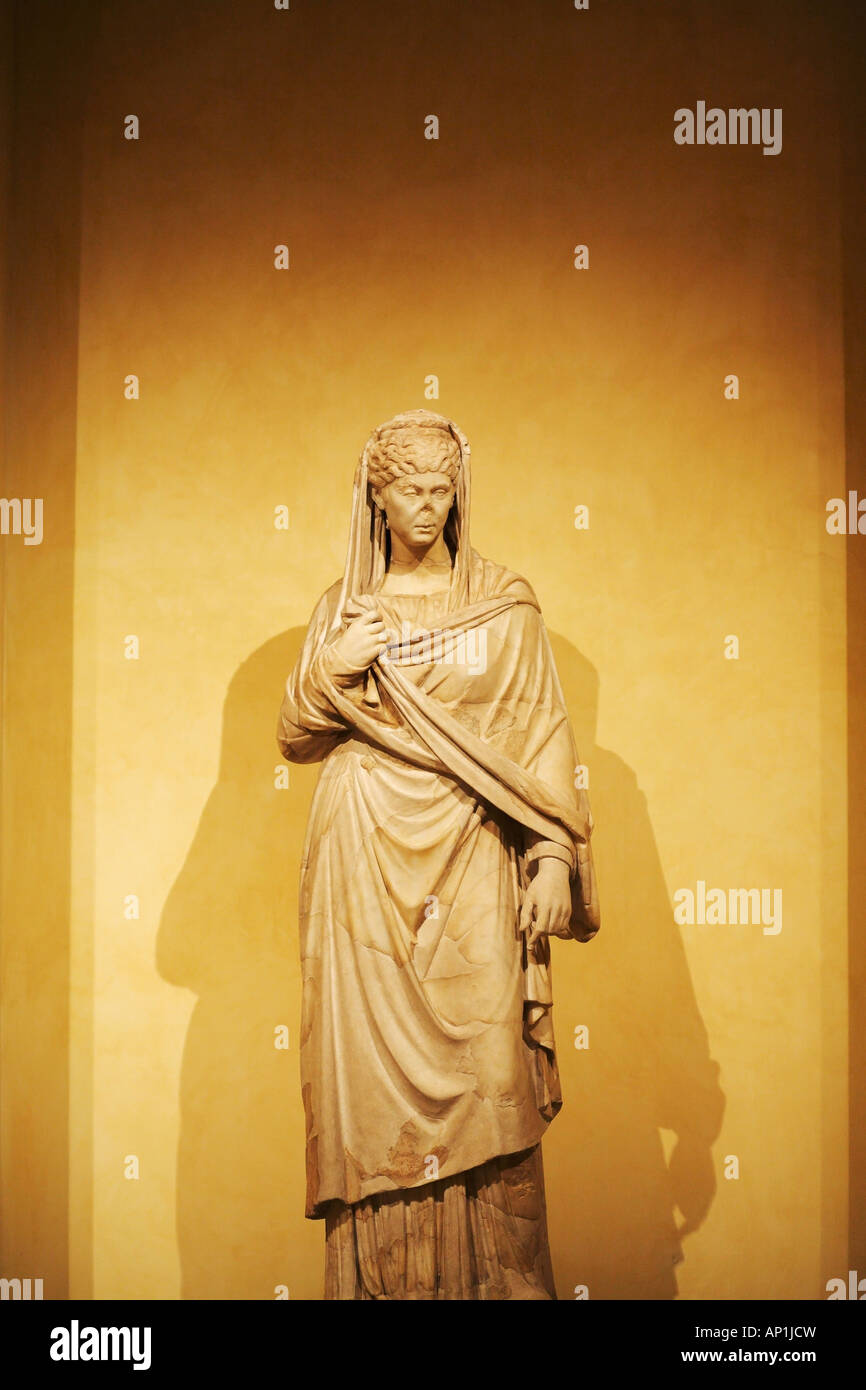 Female Portrait Statue (Faustina Major type), Capitoline Museums, Musei ...