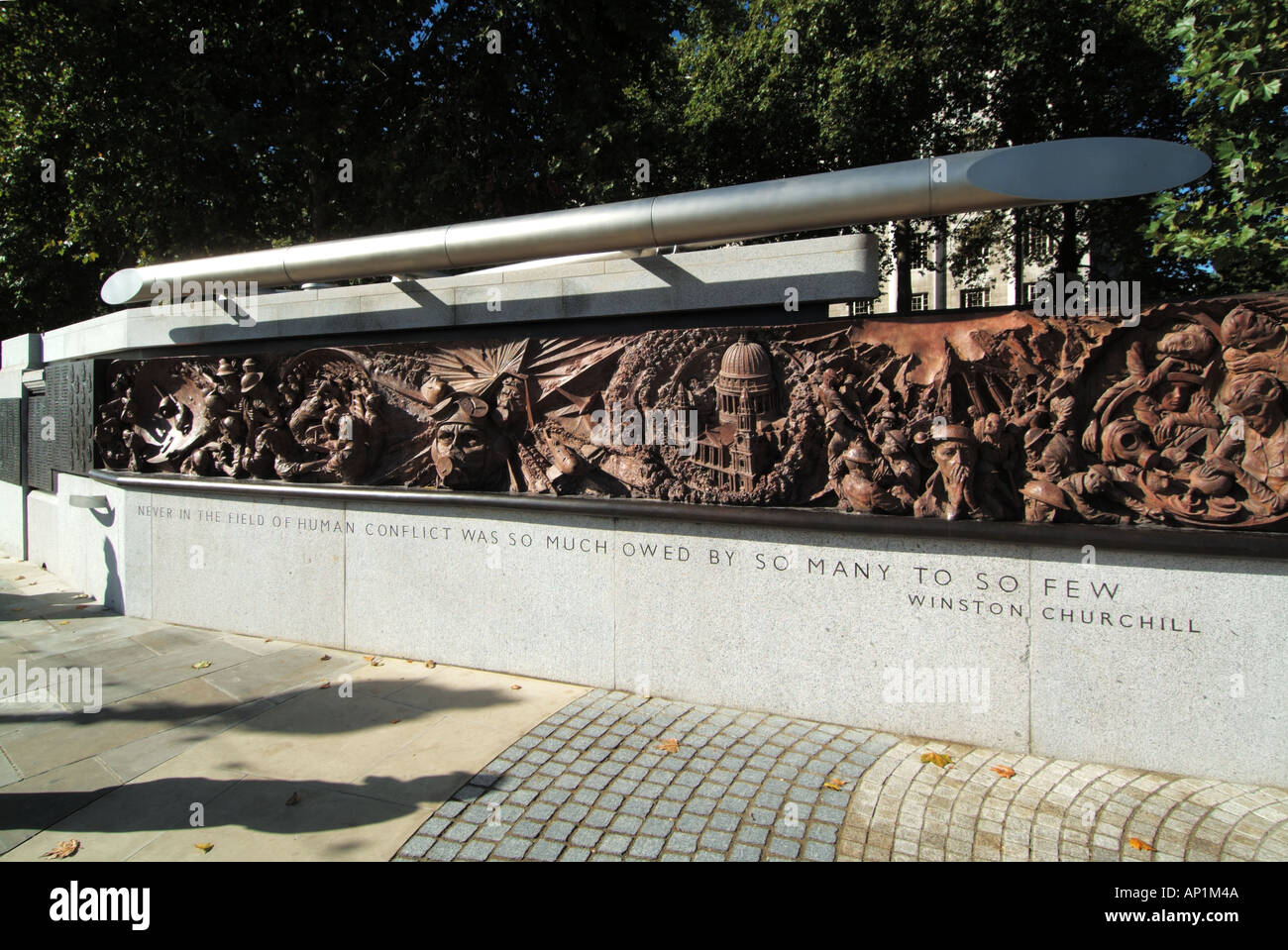 The Battle of Britain Second World War 2 bronze memorial sculpture ...