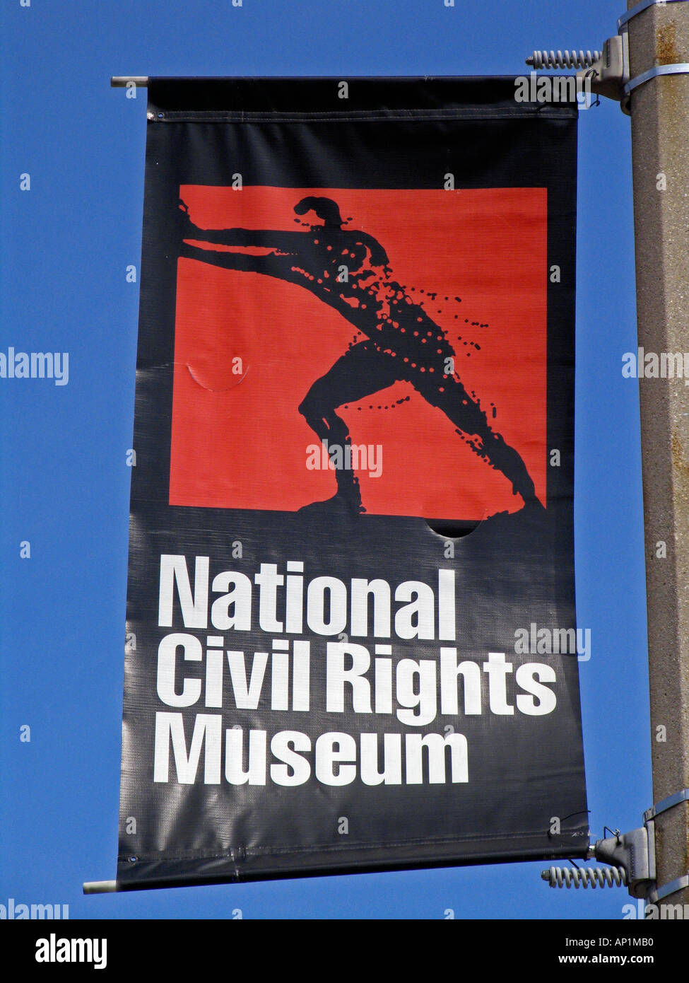 National Civil Rights Museum banner Memphis Tennessee USA Stock Photo ...