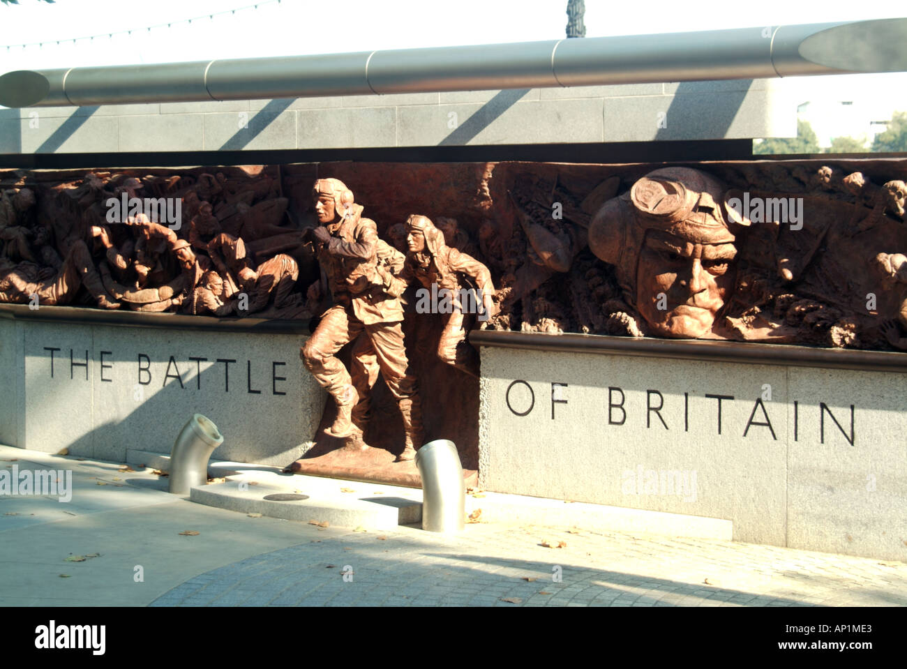 The Battle of Britain Second World War 2 bronze memorial sculpture ...