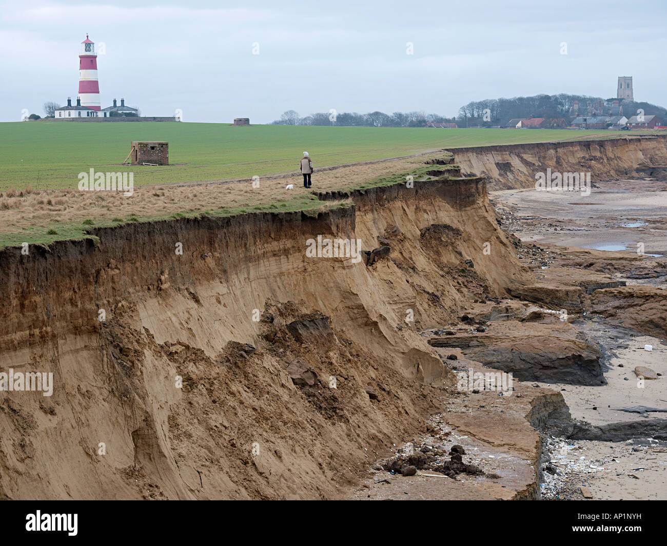 Happisburgh erosion coastal hi-res stock photography and images - Alamy