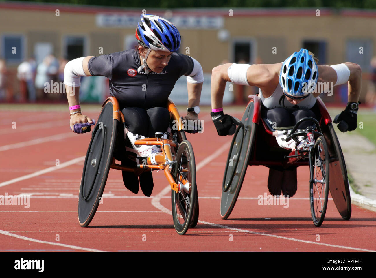 Tanni Grey Thompson 800m Race Welsh Senior Championship and Cardiff ...