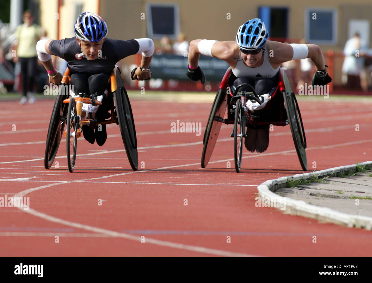 Tanni Grey Thompson 800m Race Welsh Senior Championship and Cardiff ...