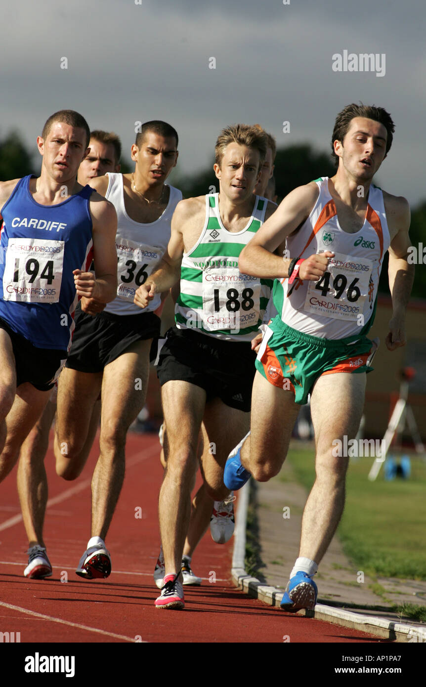 Mens 800m Race Welsh Senior Championship and Cardiff Centenary Games ...