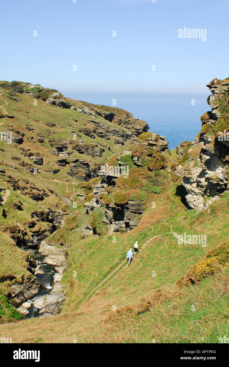 Rocky Valley near Boscastle, Cornwall, UK Stock Photo - Alamy