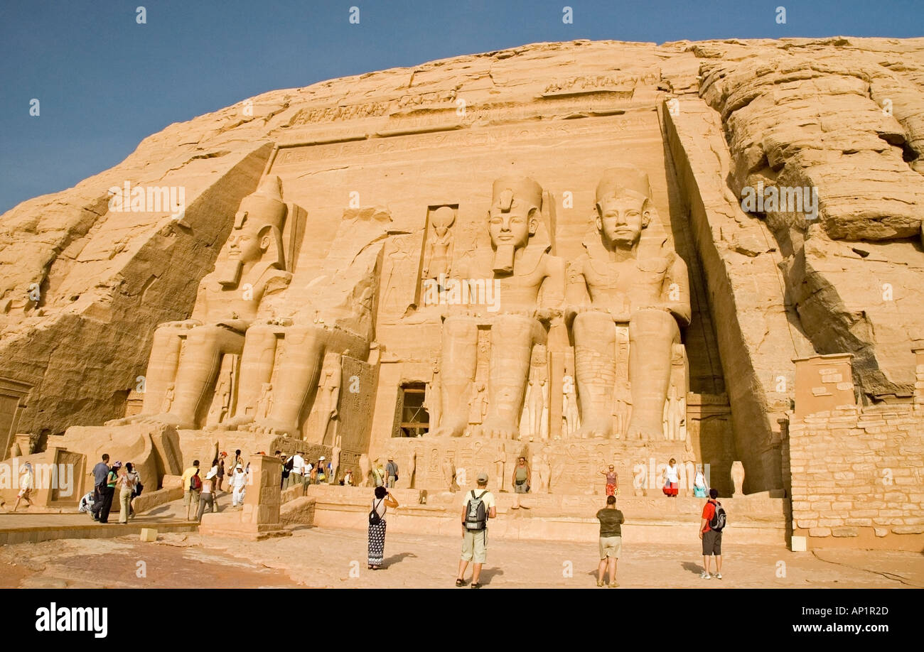 Great Sun Temple of Abu Simbel Upper Egypt Middle East DSC 4248 Stock ...