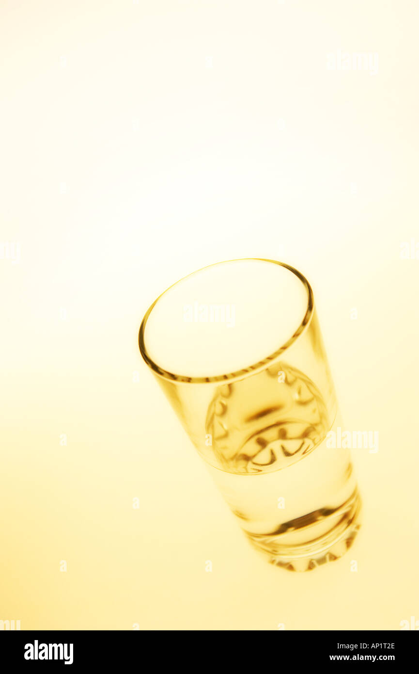 Glass Half Full Half Empty Stock Photo - Alamy