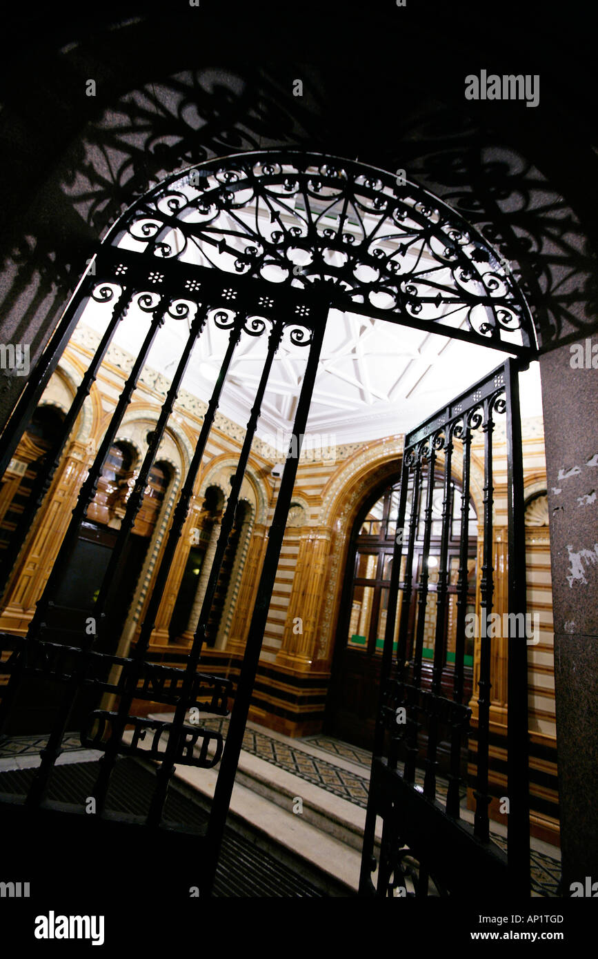 Impressive wrought iron gates hi-res stock photography and images - Alamy