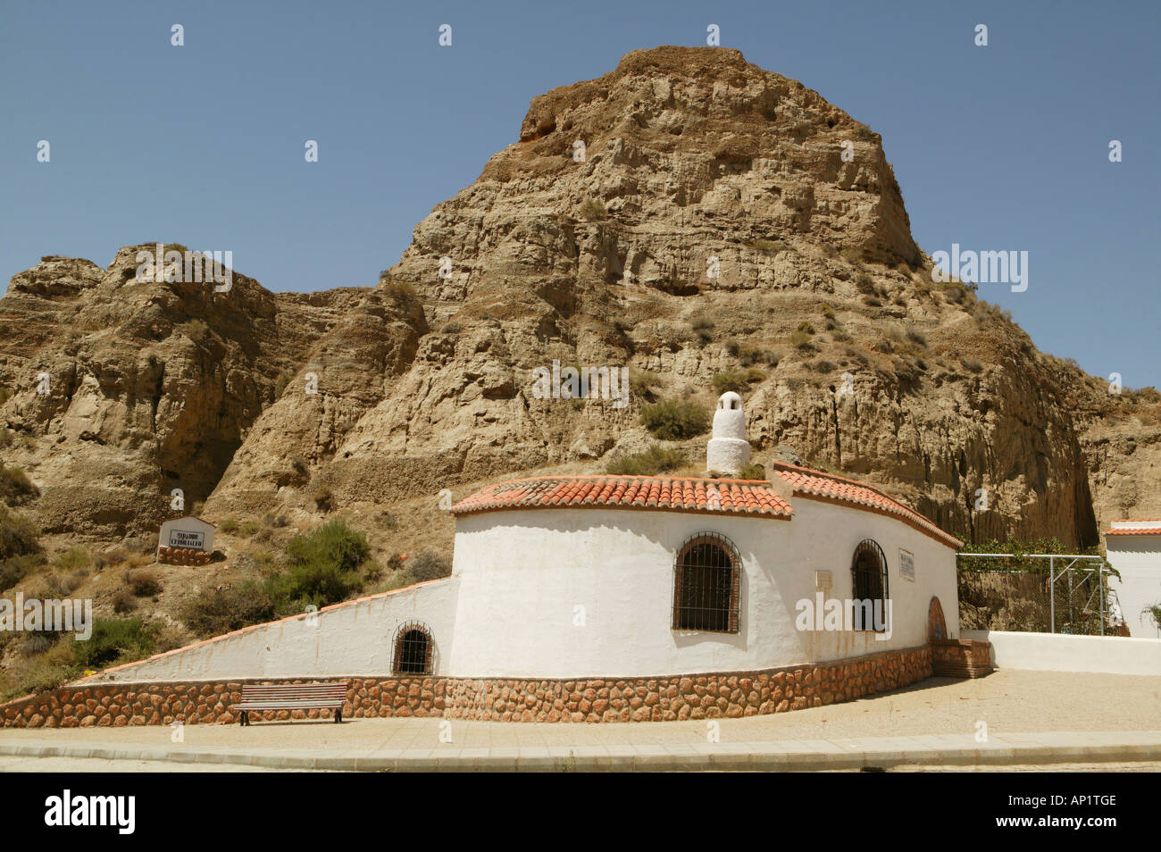 cave in Purullena, Granada, Andalusia, Spain, Europe, European, house ...