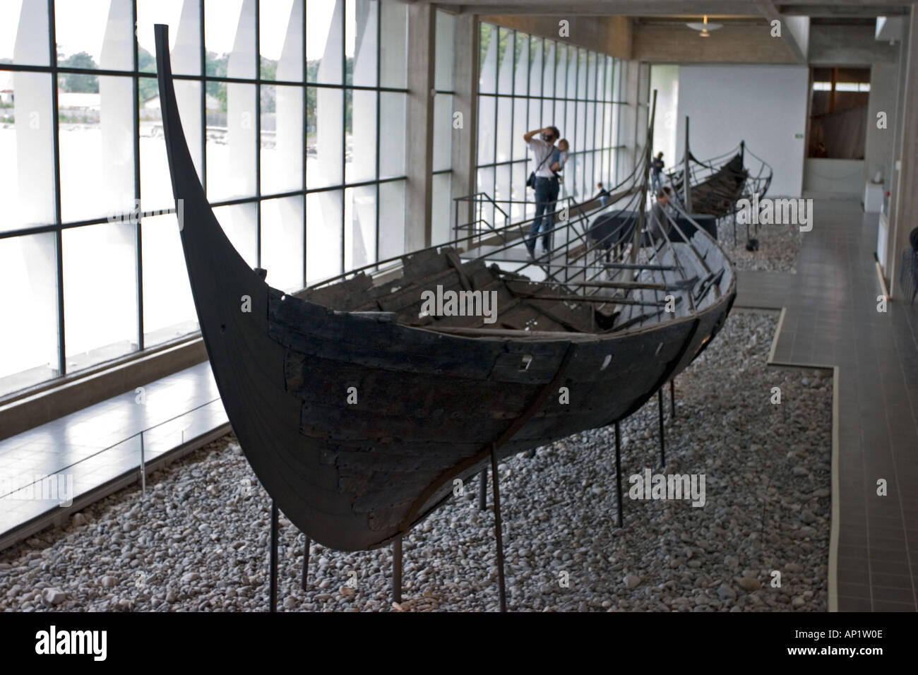 Skuldelev 3 Viking Ship Museum Roskilde Denmark Duilt in Denmark Stock ...